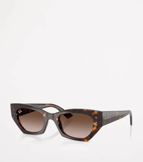 Ray-ban Zena Cat Eye Sunglasses - Brown