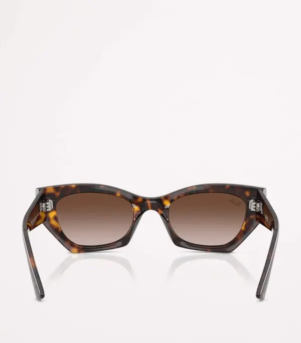 Ray-ban Zena Cat Eye Sunglasses - Brown