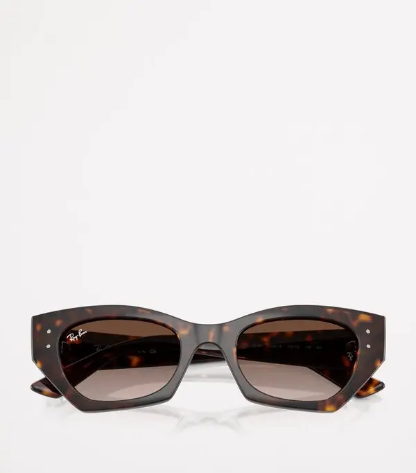 Ray-ban Zena Cat Eye Sunglasses - Brown