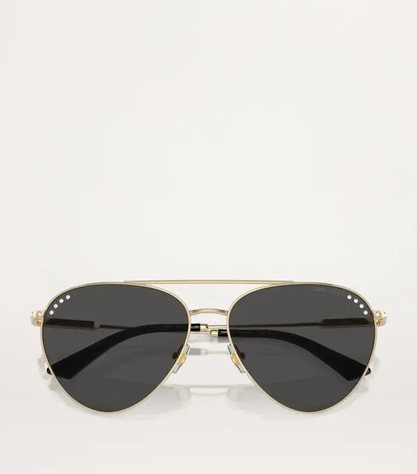 JIMMY CHOO Aviator Sunglasses