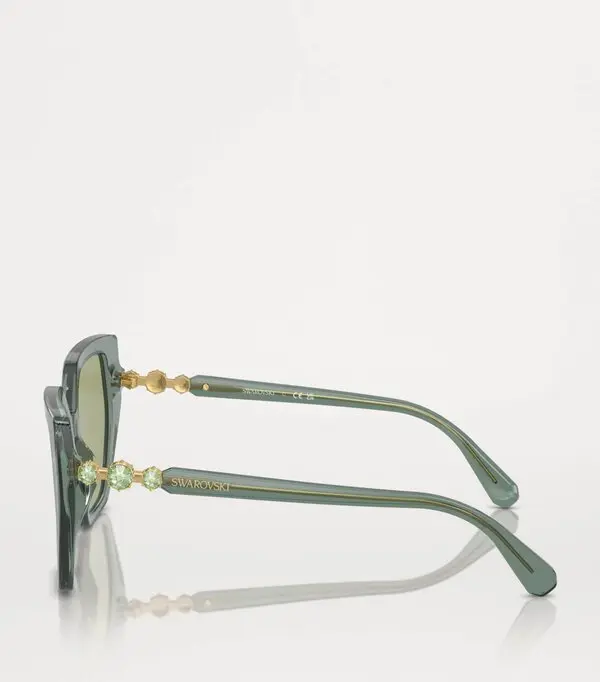 SWAROVSKI Sk6016 Sunglasses - Green