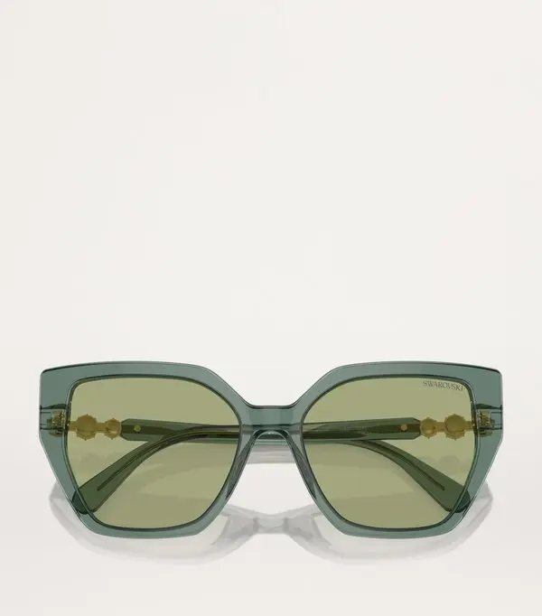SWAROVSKI Sk6016 Sunglasses - Green
