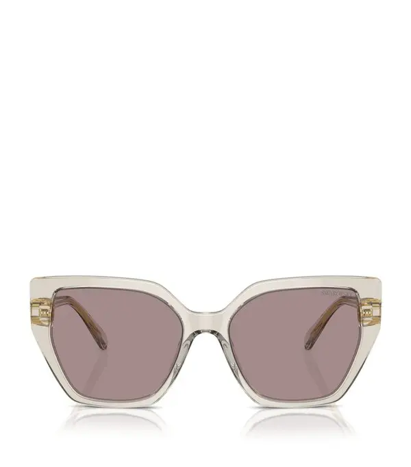 SWAROVSKI Acetate Sunglasses - Green