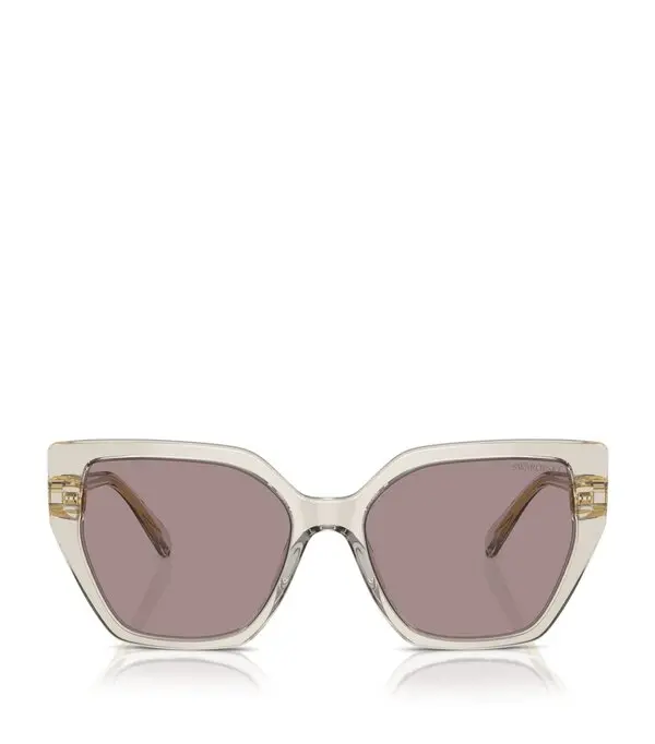 SWAROVSKI Acetate Sunglasses - Green