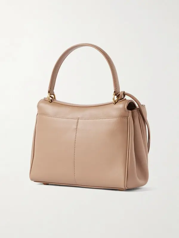 Balenciaga Rodeo Mini Leather Tote - Neutrals