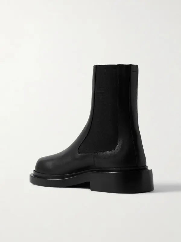 JIL SANDER Leather Chelsea Boots