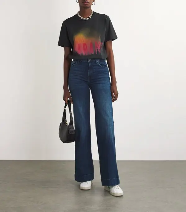 7 For All Mankind Modern Dojo Soho Flared Jeans - Blue