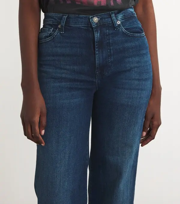 7 For All Mankind Modern Dojo Soho Flared Jeans - Blue