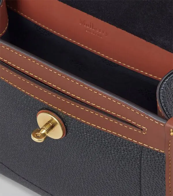 Mulberry Small Leather Antony Pouch - Black