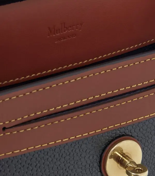 Mulberry Small Leather Antony Pouch - Black