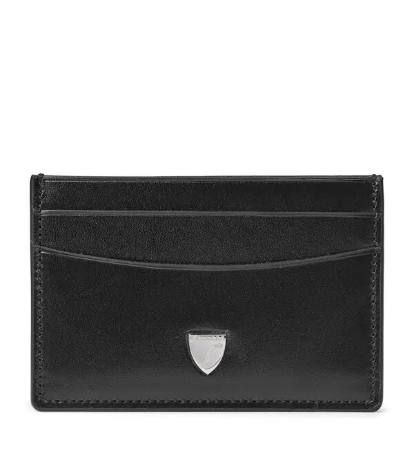 ASPINAL OF LONDON Slim Card Holder - Black