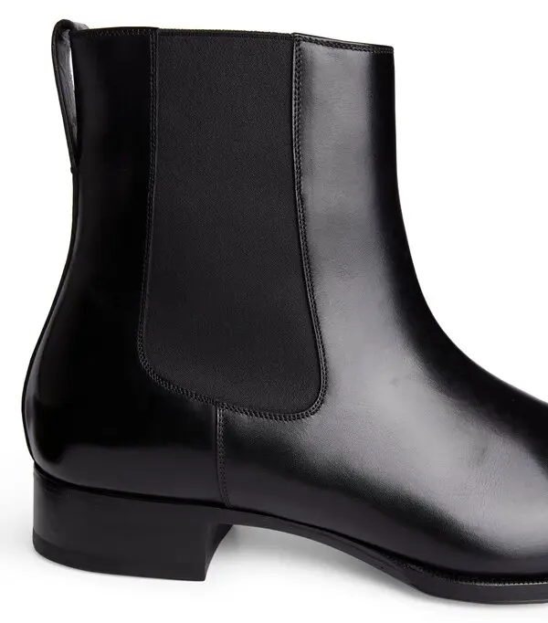 TOM FORD Patent Leather Chelsea Boots