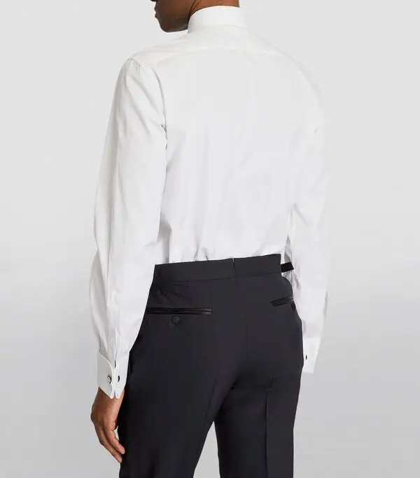 TOM FORD Cotton Cocktail Shirt - White