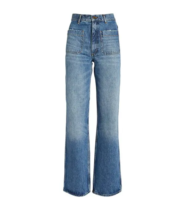 Sandro High-rise Flared Jeans