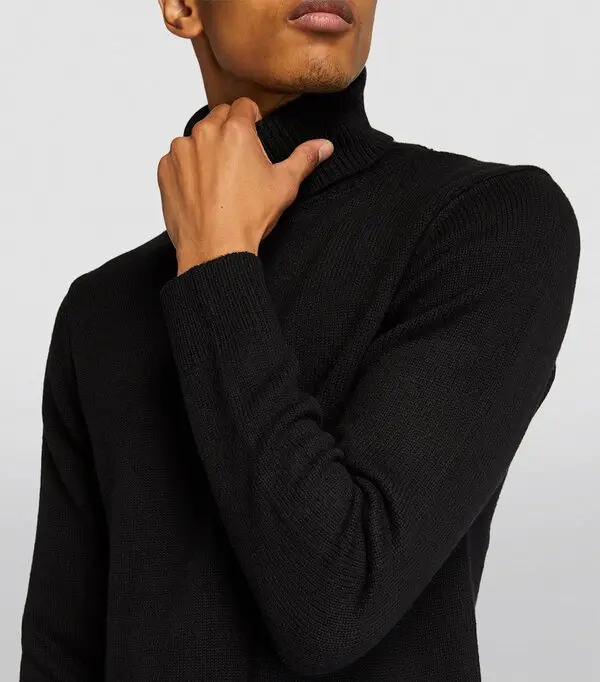 Sandro Wool-blend Rollneck Sweater