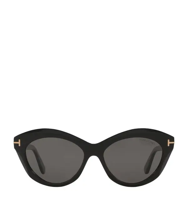 TOM FORD Acetate Toni Sunglasses - Black