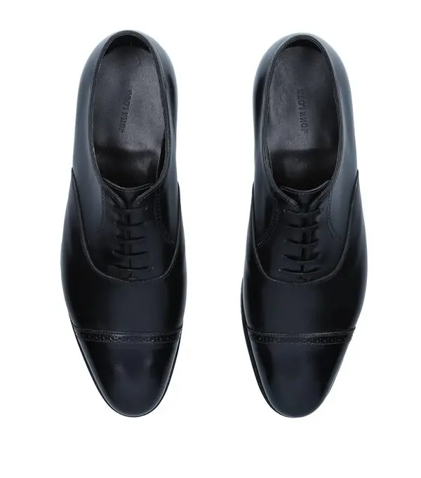 John Lobb Leather Philip Ii Oxford Shoes