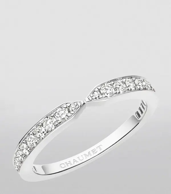 CHAUMET Platinum And Diamond Eternity Ring