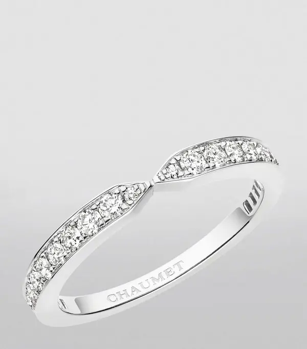 CHAUMET Platinum And Diamond Eternity Ring