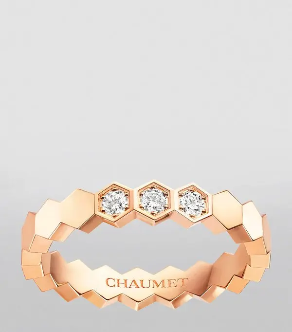 CHAUMET Bee My Love Ring In 18k With Diamonds