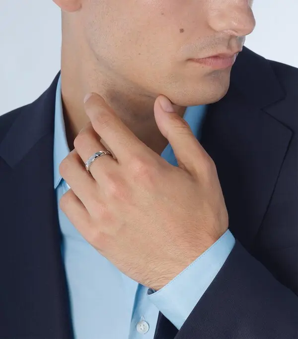 CHAUMET Platinum Twisted Wedding Ring