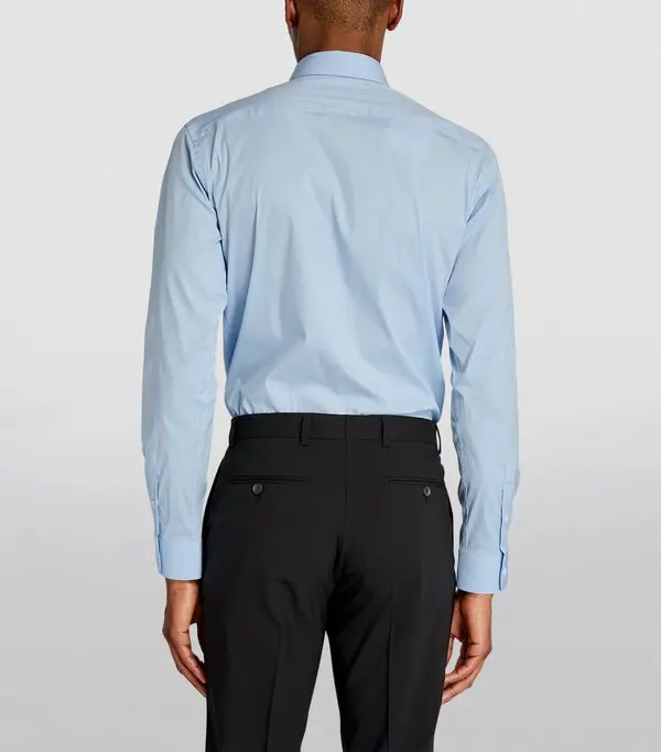Sandro Cotton-blend Point-collar Shirt