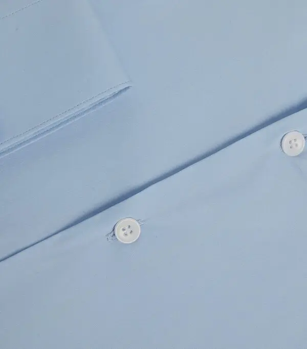 Sandro Cotton-blend Point-collar Shirt
