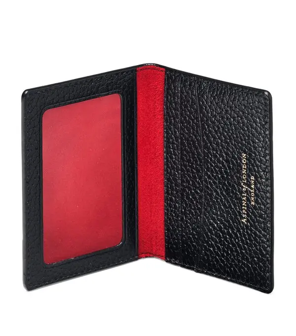 ASPINAL OF LONDON Leather Travel Card Holder