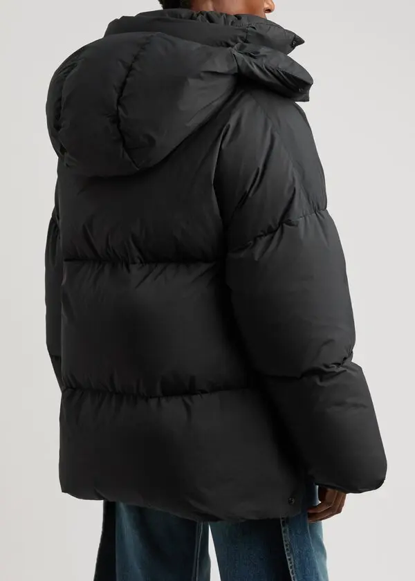 Alaïa Hooded Quilted Shell Jacket