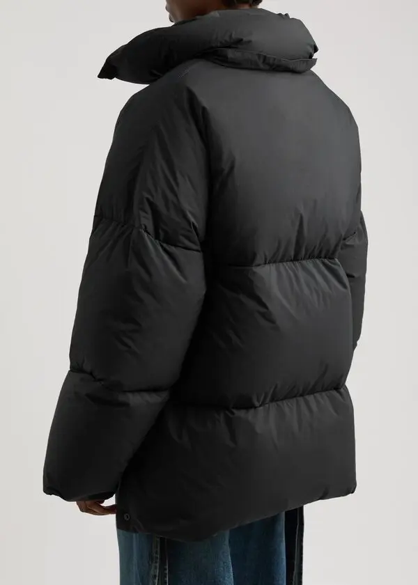 Alaïa Hooded Quilted Shell Jacket