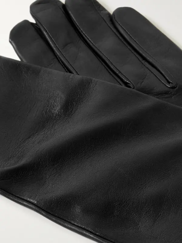AGNELLE Celia Leather Gloves