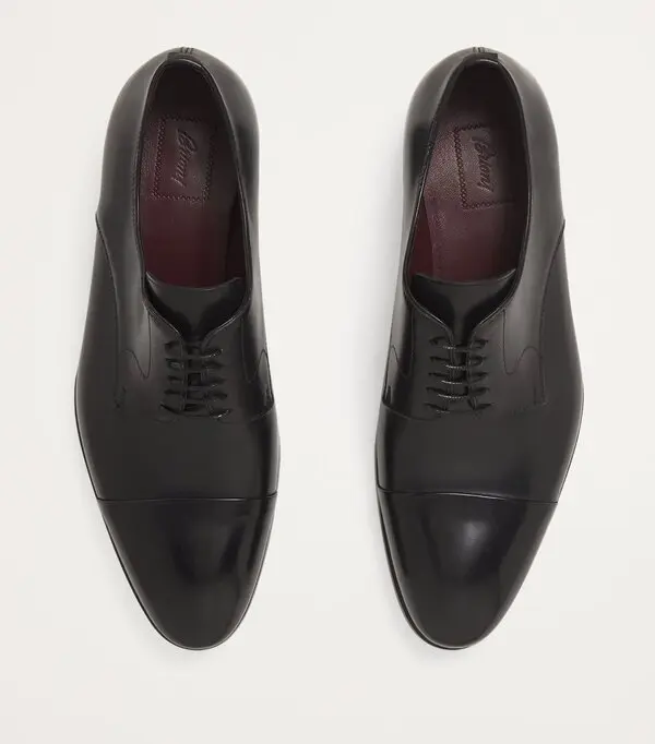 Brioni Calf Leather Derby Shoes
