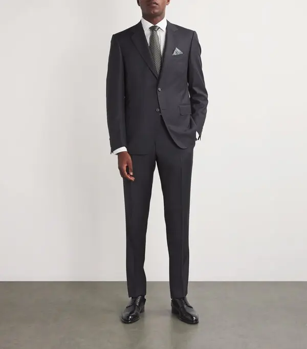 Brioni Calf Leather Derby Shoes