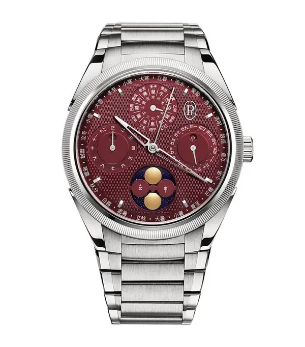 PARMIGIANI FLEURIER Tonda Pf Xiali Chinese Calendar Watch - Red