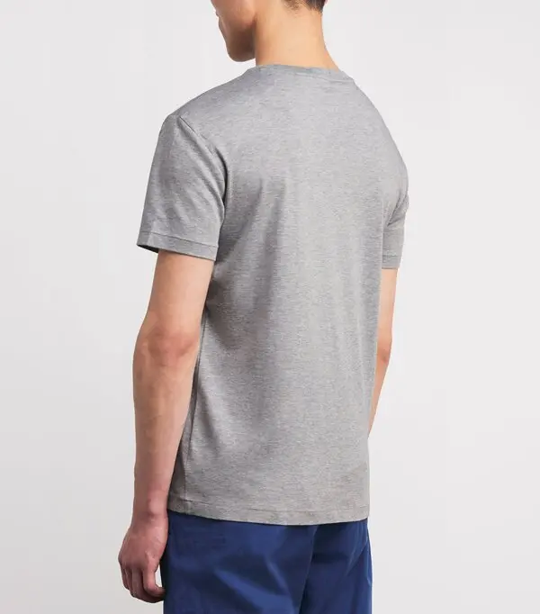 Polo Ralph Lauren Pima Cotton Polo Pony T-shirt - Grey