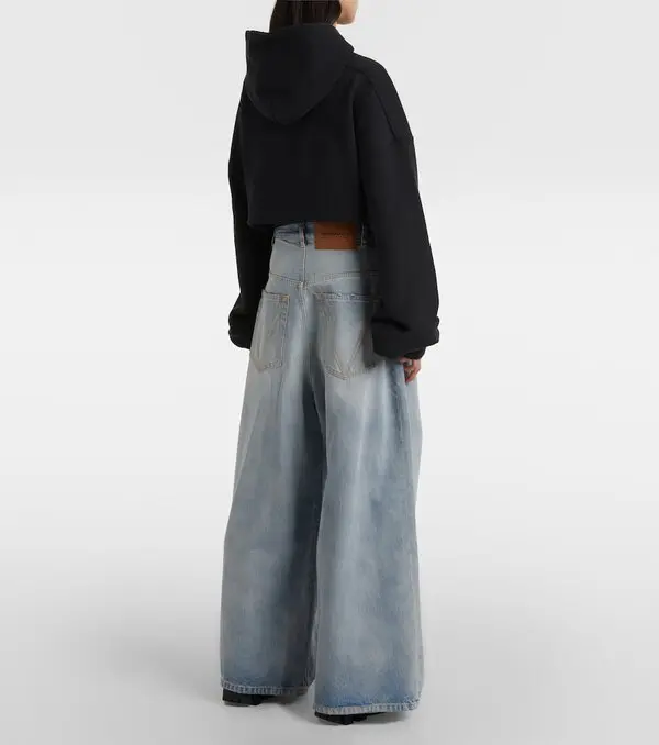 Vetements Oversized Wide-leg Jeans