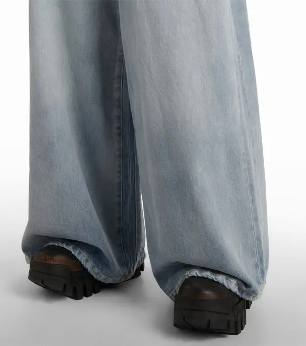 Vetements Oversized Wide-leg Jeans