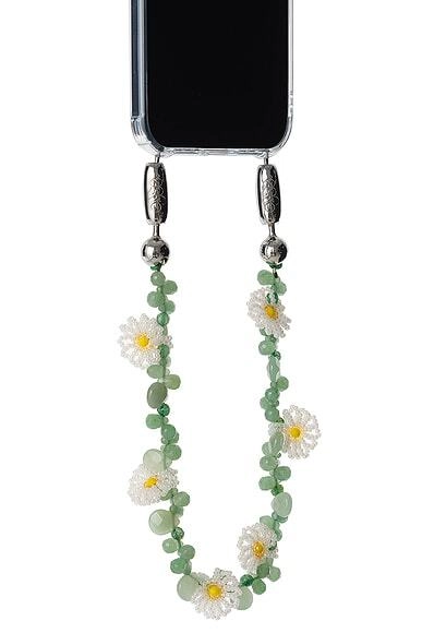 OSSA For Fwrd Gemstone Wristlet - Daisy
