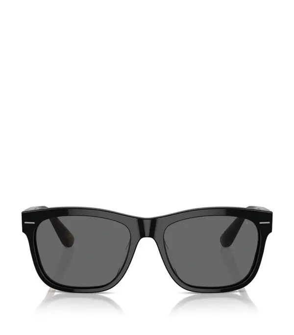 Brunello Cucinelli Acetate Wayfarer Sunglasses - Black