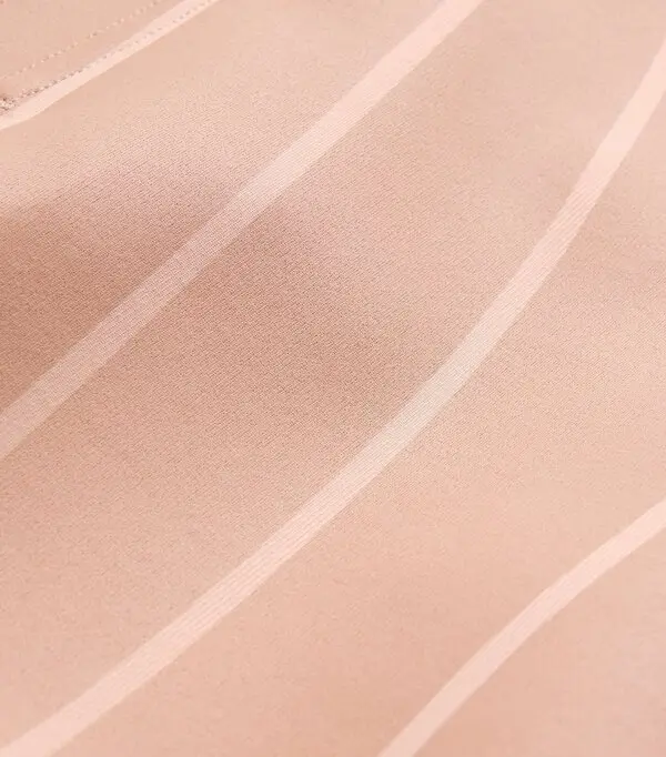 Spanx Supersculpt Totalcontour Open-bust Mid-thigh Bodysuit - Beige