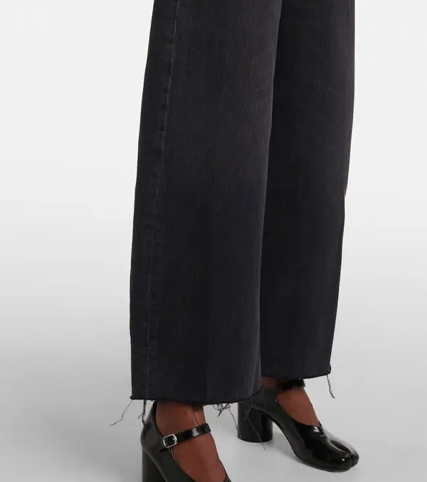 Citizens Of Humanity Ayla Cropped Wide-leg Jeans In Bronson