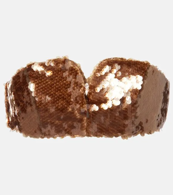 BLAZÉ MILANO Sequined Bra Top - Pink