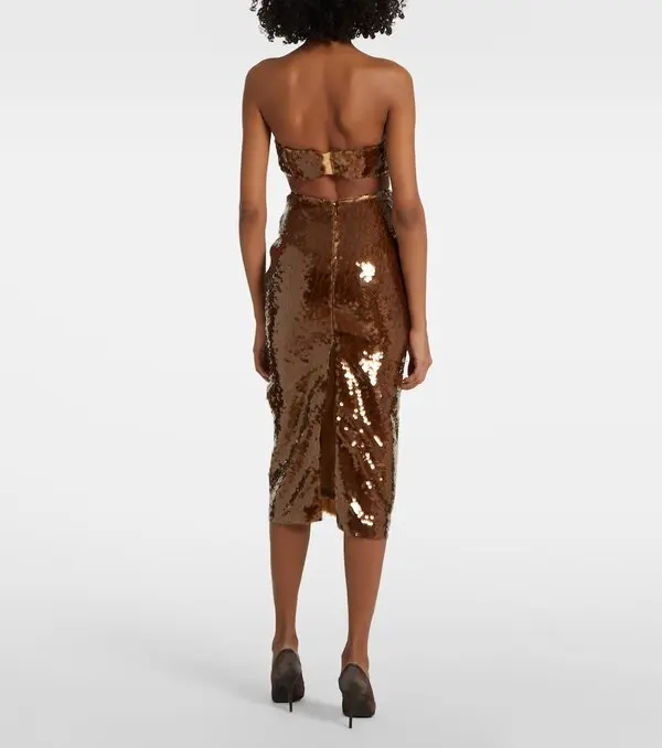 BLAZÉ MILANO Sequined Bra Top