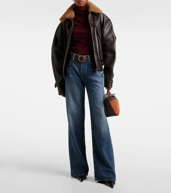 Citizens Of Humanity Annina High-rise Wide-leg Jeans - Blue