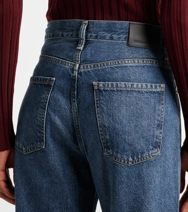 Citizens Of Humanity Annina High-rise Wide-leg Jeans - Blue