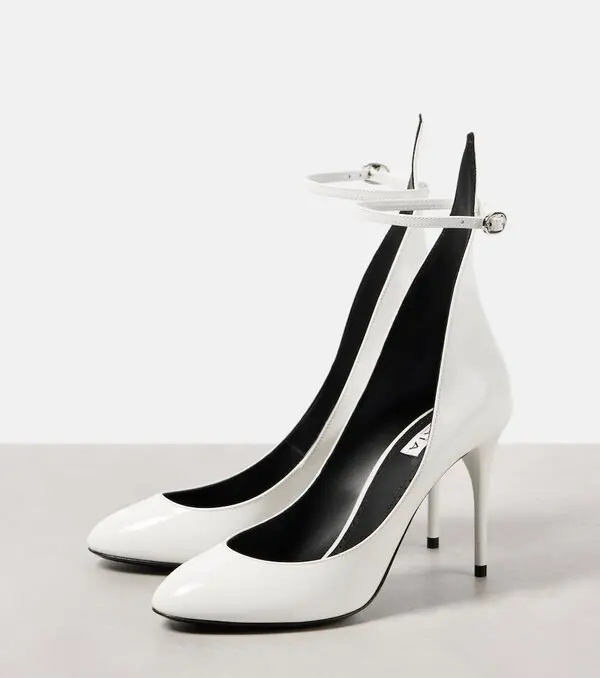 Alaïa Decollete 90 Patent Leather Pumps