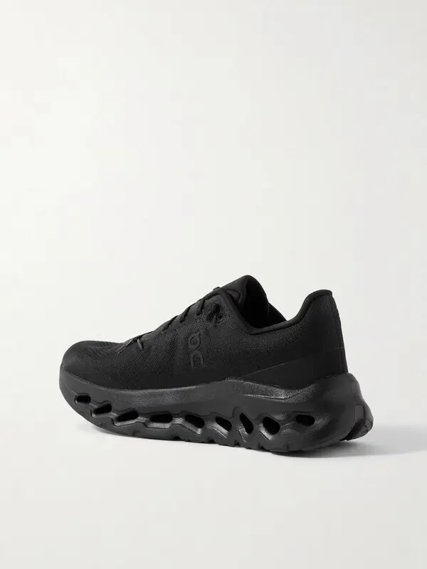 On Cloudtilt Recycled-knit Sneakers - Black
