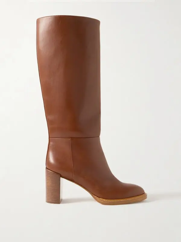 Gabriela Hearst Bocca Leather Knee-high Boots - Brown
