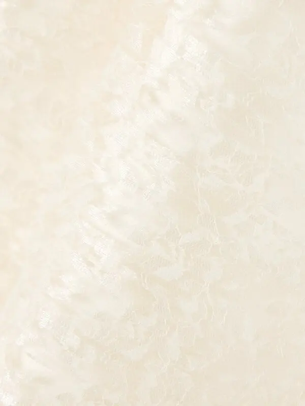 ROTATE BY BIRGER CHRISTENSEN Recycled Plissé-lace Mini Dress