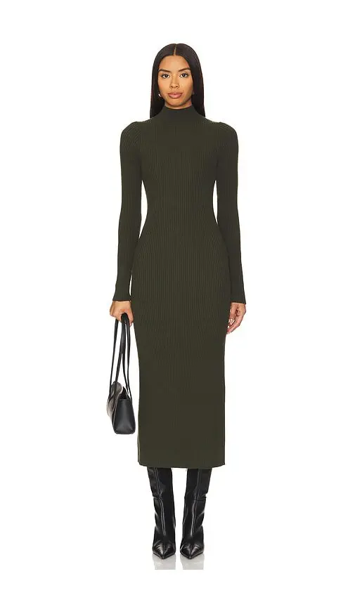 STITCHES & STRIPES Maude Maxi Dress - Olive